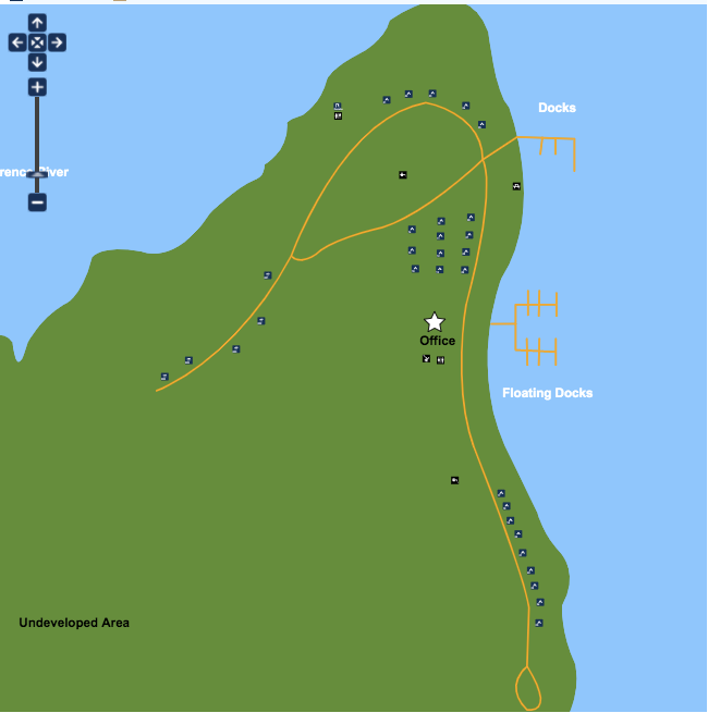 Thousand Islands Life, DELANEY'S POINT Before and after the Canoes