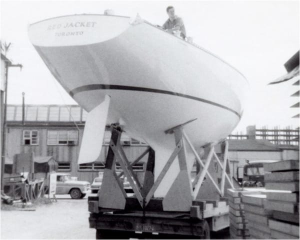 Thousand Islands Life, Red Jacket – C&C 40-foot Racer